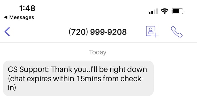 How Does the 2-Way Texting Between Host and Visitor Work?