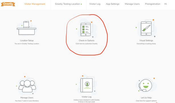 Testing Your Check-in Buttons in your Web Admin Account