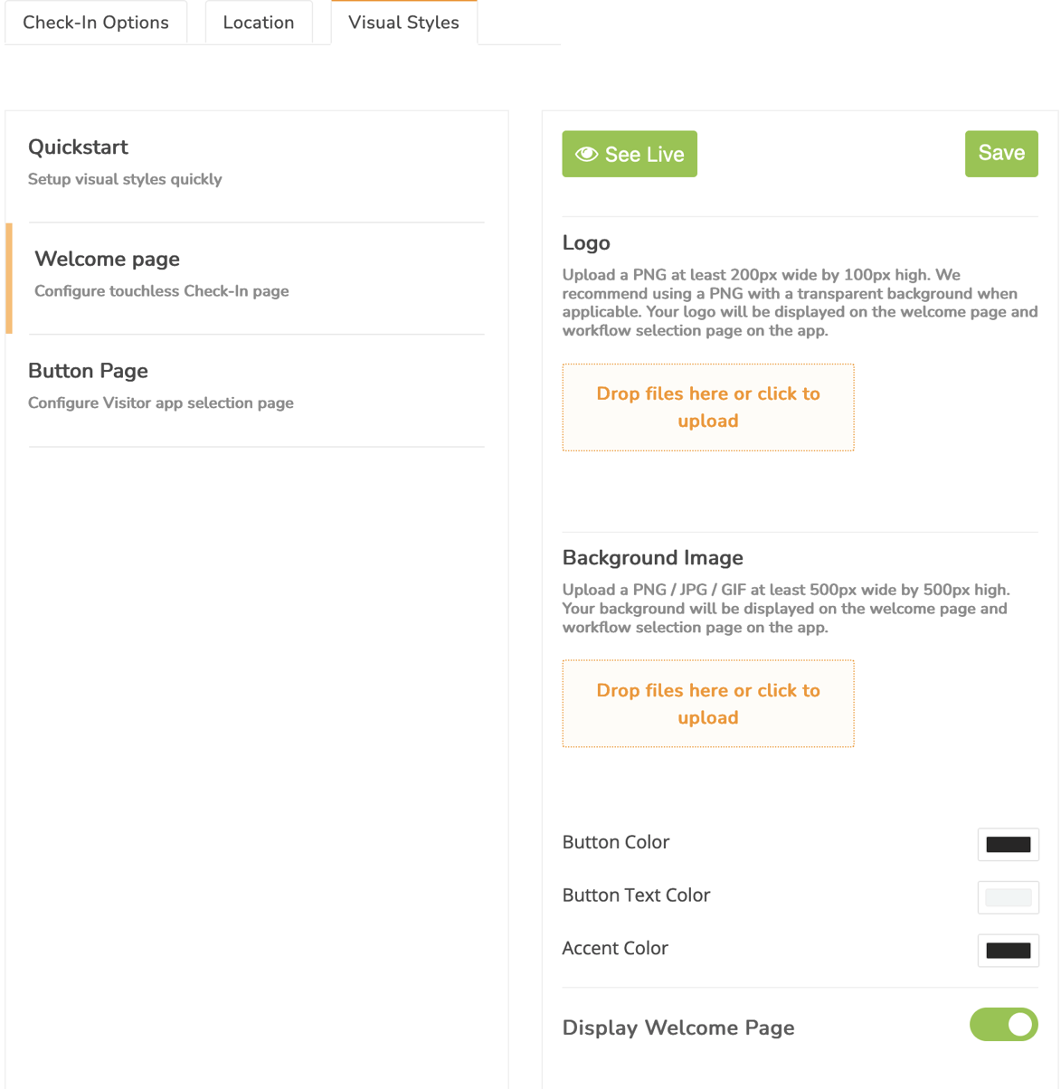 Creating a QR Code for Visitors