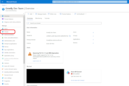 Integrating Greetly with Azure Active Directory