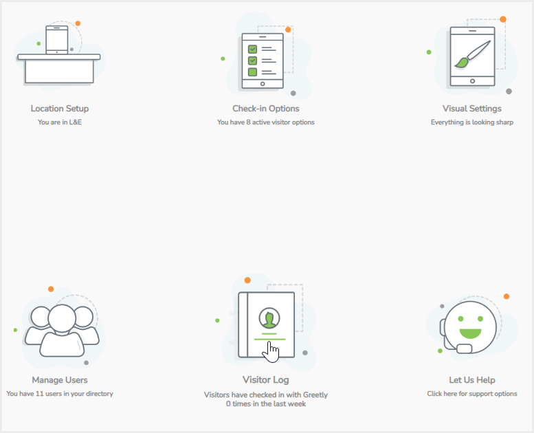 Downloading the Visitor Log